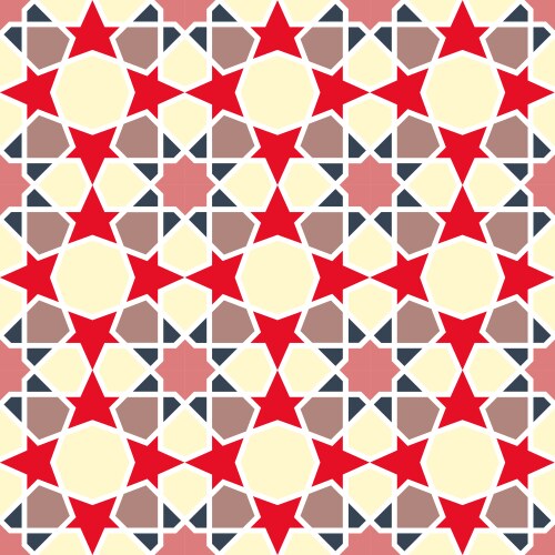 Morocco arabesque pattern tile Royalty Free Vector Image