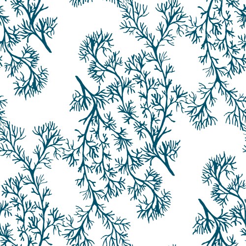 Coral pattern Royalty Free Vector Image - VectorStock