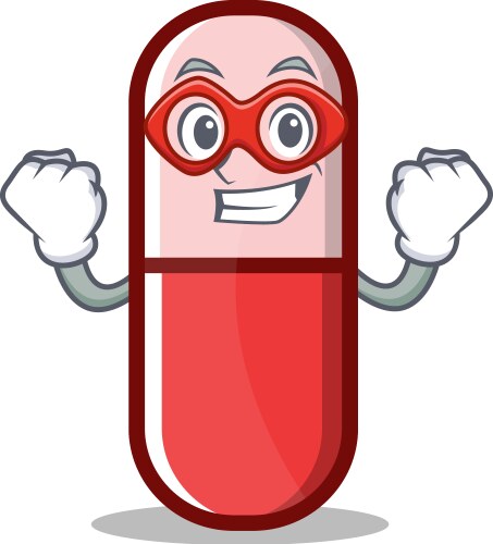 Pill cartoon Royalty Free Vector Image - VectorStock