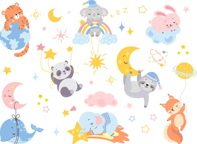 Cartoon Kid Sleep Vector Images (over 17,000)