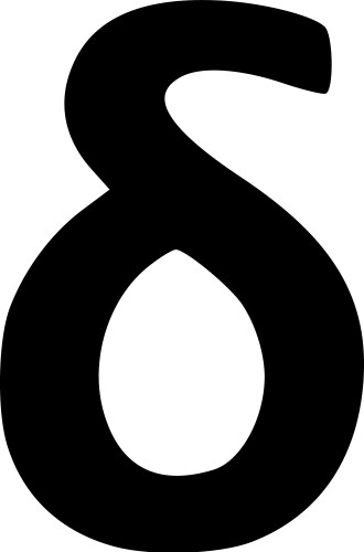 Sigma greek sign Royalty Free Vector Image - VectorStock