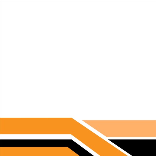 Letterhead modern footer Royalty Free Vector Image