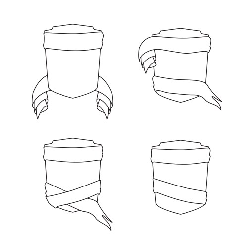 Blank shield template Vector Images & Graphics for Commercial Use ...