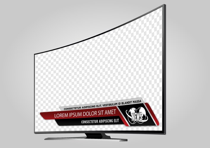 Curved Tv Vector Images (over 1,200)