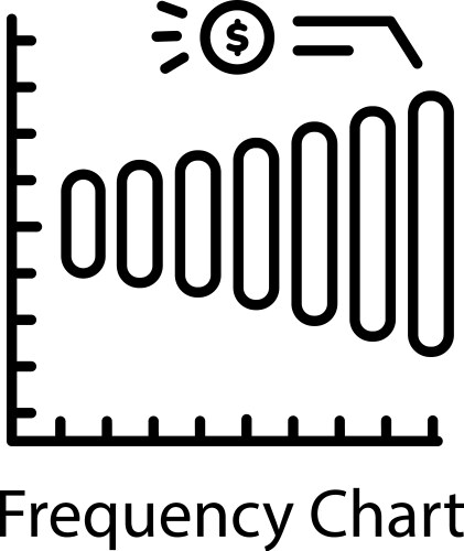 Donut chart Royalty Free Vector Image - VectorStock