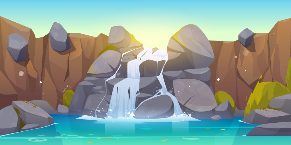 Waterfall Cartoon Vector Images (over 3,600)