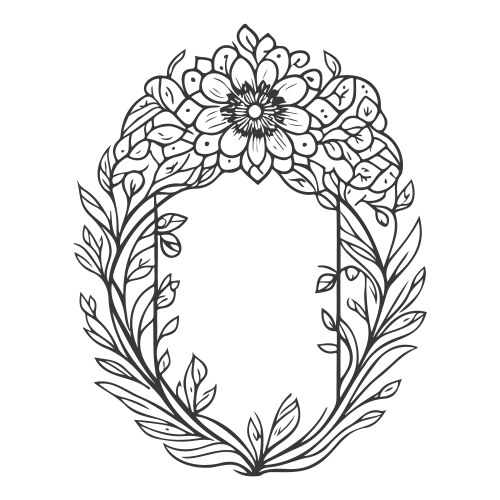 Wedding Gate Flower Vector Images (over 690)