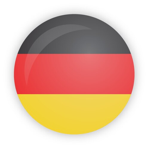 German flag round Vector Images & Graphics for Commercial Use | VectorStock