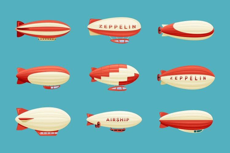 Zeppelin Vector Images (over 2,400)