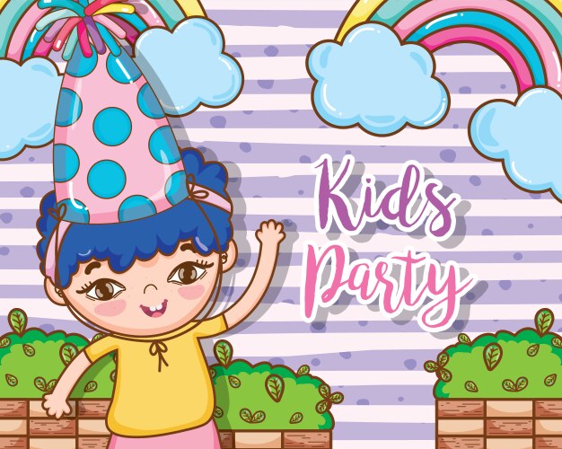 Cute baby cartoon Royalty Free Vector Image - VectorStock