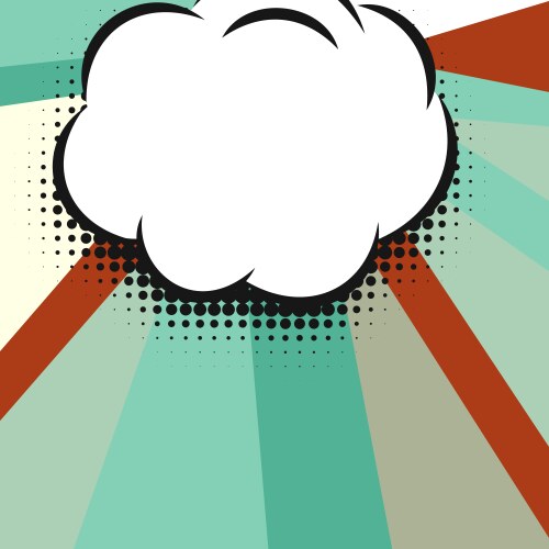 Blank Comic Book Pow Vector Images (over 120)