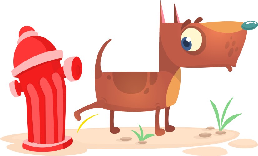 Cartoon Dog Pee Vector Images (over 120)