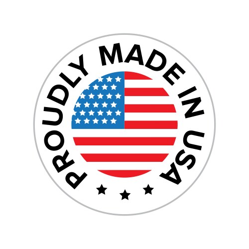 Made in usa stamp tag label Royalty Free Vector Image