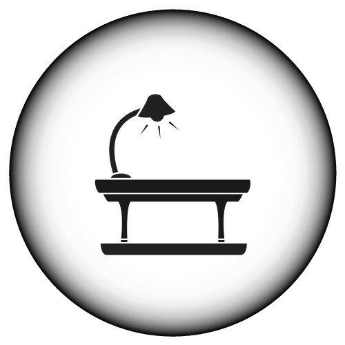 Round lamp Royalty Free Vector Image - VectorStock