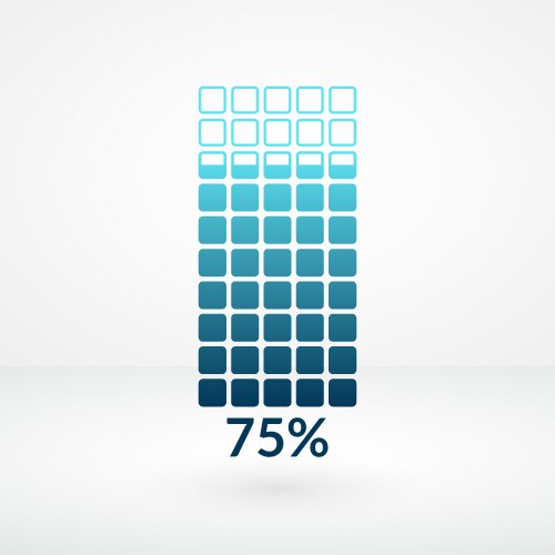 75 Percent Chart Vector Images (over 190)