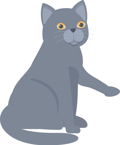 Cartoon Cat Side View Vector Images (over 510)