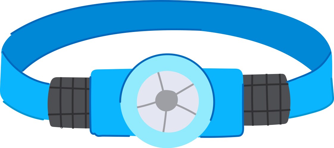 Flash headlamp flashlight game pixel art Vector Image