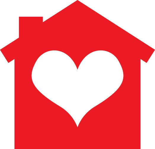 House with Heart Vector Images (over 39,000)
