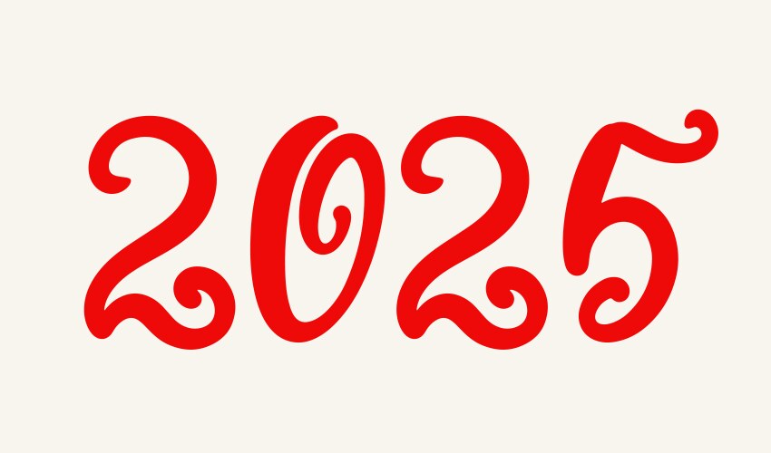 Happy New Year 2025 Logo Vector Images (over 3,500)