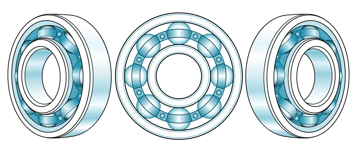 Ball bearing Royalty Free Vector Image - VectorStock