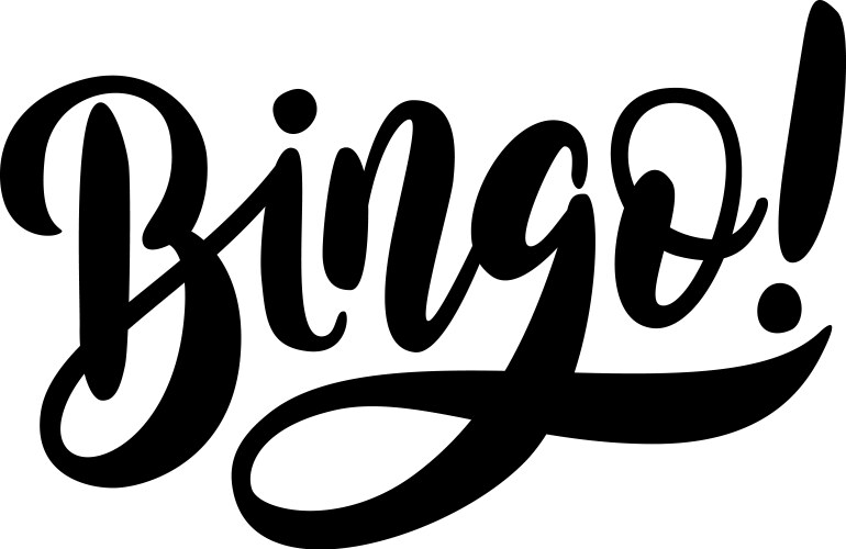 Bingo logo Vector Images & Graphics for Commercial Use | VectorStock