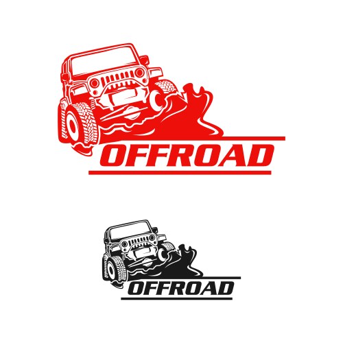 Off-road club logo Royalty Free Vector Image - VectorStock