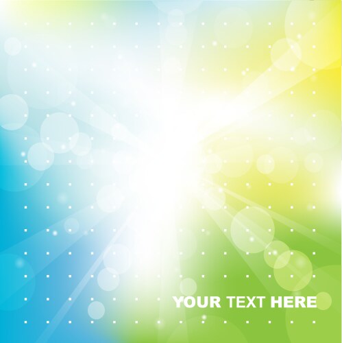 Modern abstract background with sun rays Vector Image