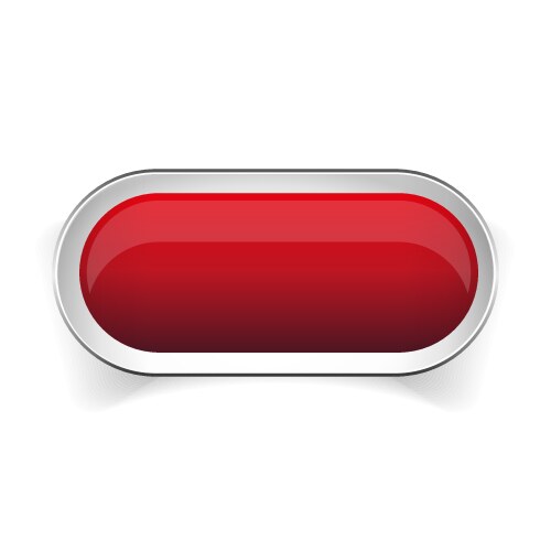 Game button pink rectangular Royalty Free Vector Image