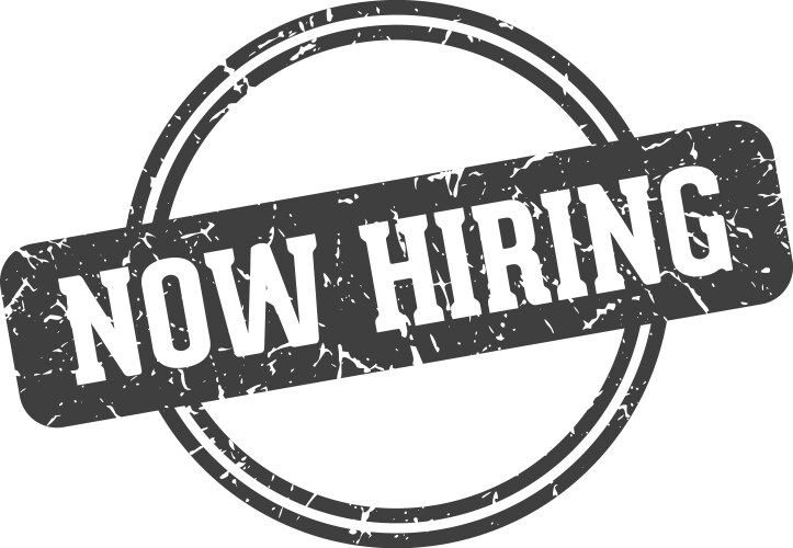 Now Hiring Vector Images (over 3,300)