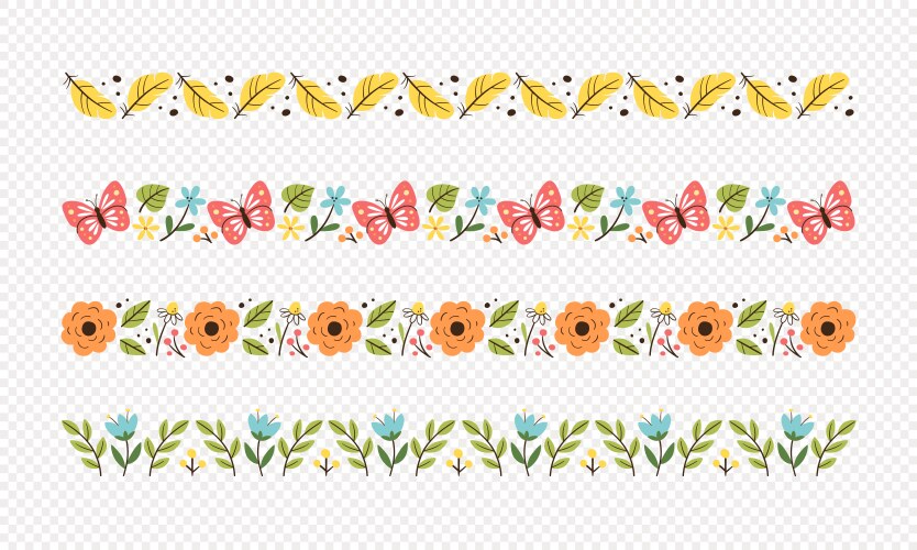 Candy borders frames Royalty Free Vector Image