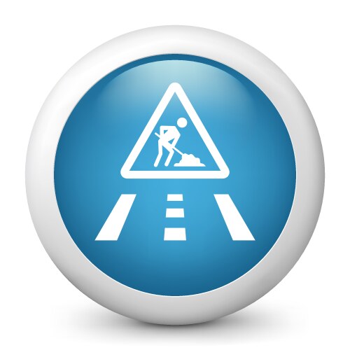 Work in progress icon Royalty Free Vector Image