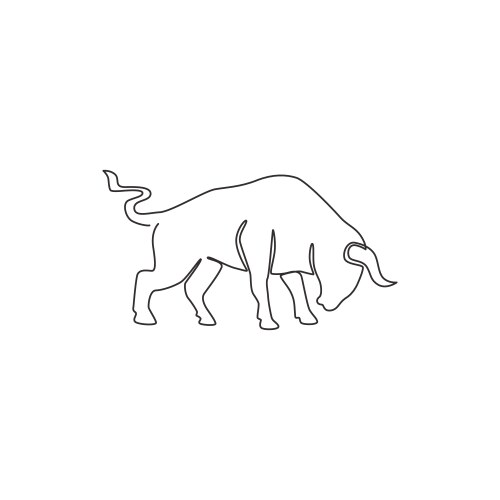 Bison Buffalo Line Drawing Vector Images (over 620)