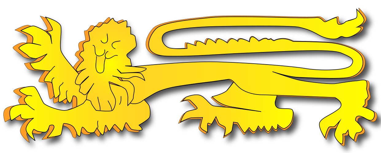 English lion Royalty Free Vector Image - VectorStock