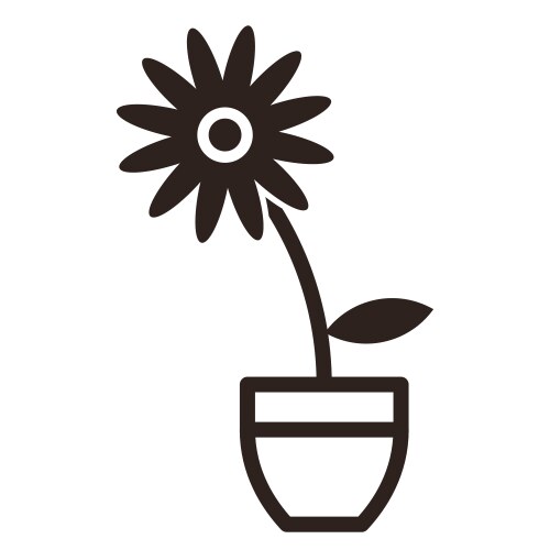 Flower Pot Outline Vector Images (over 17,000)