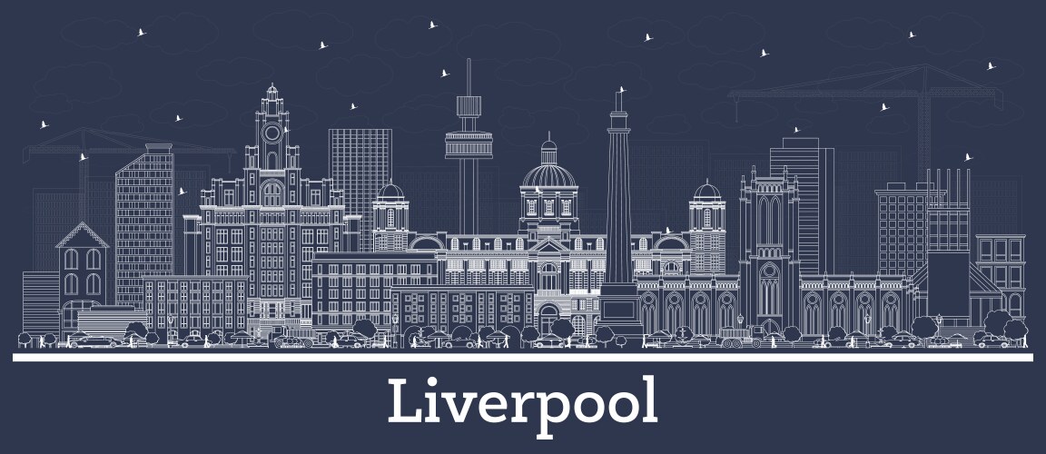 Liverpool Skyline Vector Images (over 230)