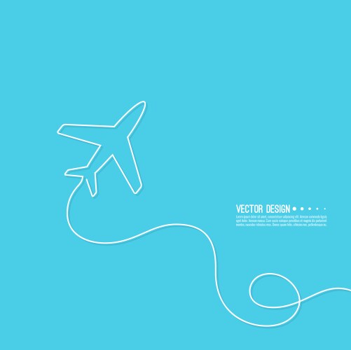 Airplane Outline Vector Images (over 49,000)