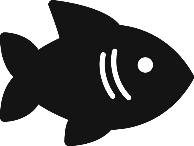 Fish icon Royalty Free Vector Image - VectorStock