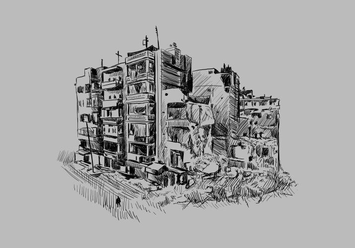 Destroyed Building Vector Images (over 5,300)
