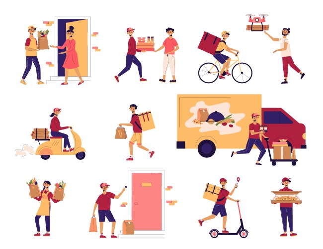 Food Delivery Vector Images (over 100,000)