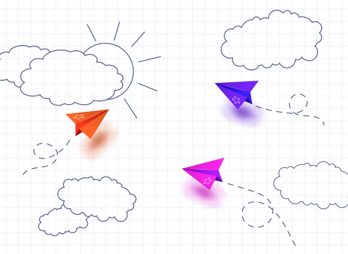 Education paper game for preshool children Vector Image