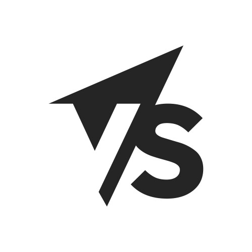 Versus logo letters or vs Royalty Free Vector Image