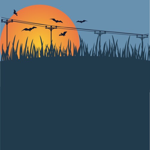 Bats Bat Sunset Vector Images (over 330)