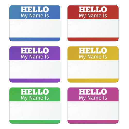 My Name Card Vector Images (over 350)
