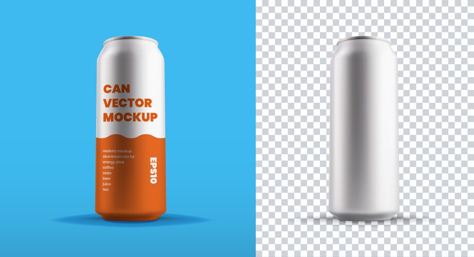 Blank Can Template Vector Images (over 8,600)