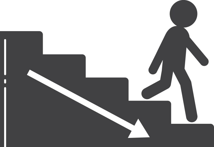 Walking Up Stairs Logo Icon Vector Images (over 630)