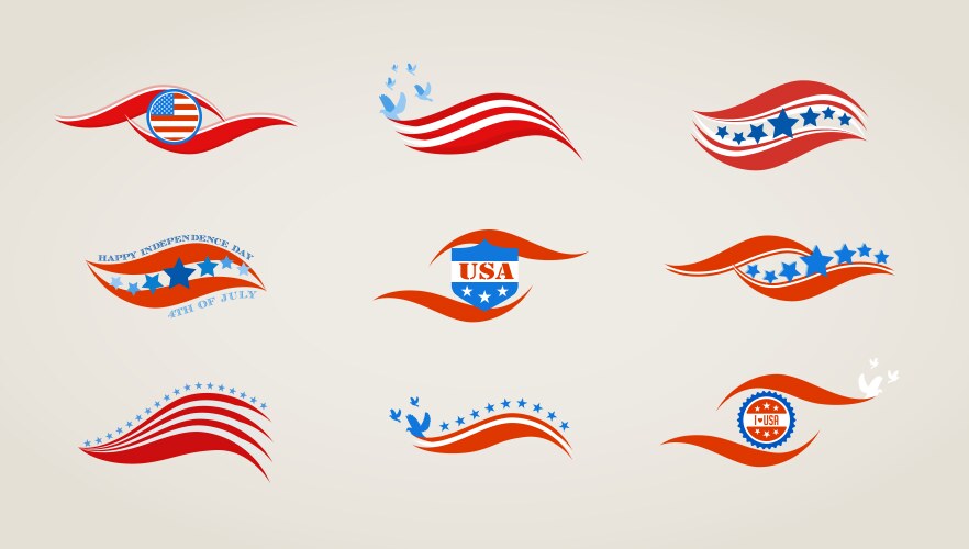Flags USA Vector Images (over 140,000)