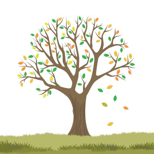 Spring tree Royalty Free Vector Image - VectorStock