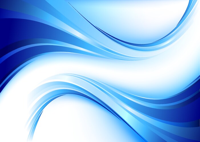 Blue swirl background Royalty Free Vector Image