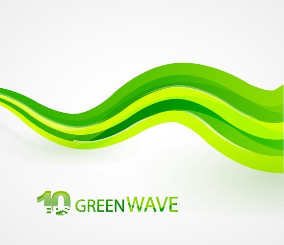 Abstract Green Wave Vector Images (over 91,000)