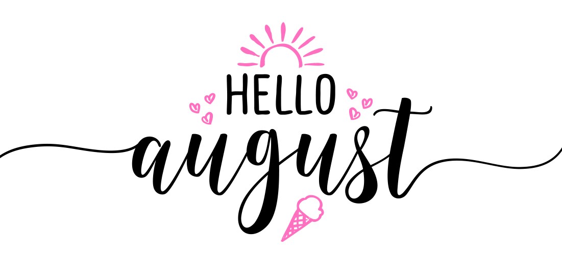 August Lettering Vector Images (over 6,200)